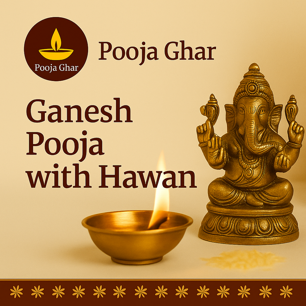 Ganesh Pooja Service with Trusted Pandits | Pooja Ghar